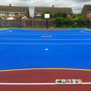 Acrylic Ball Court Markings by Maple Leaf Designs. The One-Stop ...