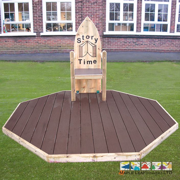 Decks & Stages for Playgrounds - Maple Leaf Designs Ltd.