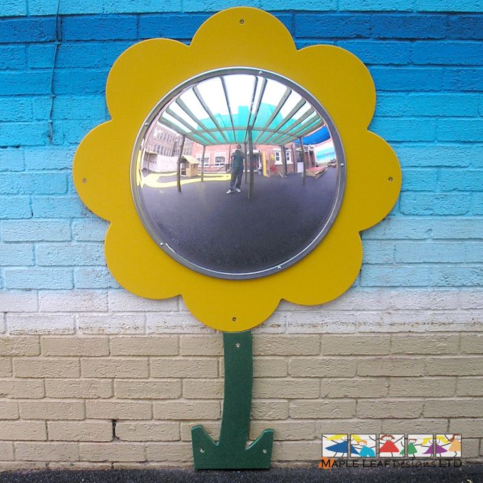 Bubble Flower Mirror with Stem by Maple Leaf Designs. The One-Stop ...