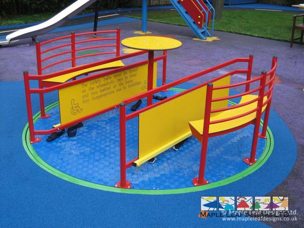 Inclusive Wheelchair Roundabout - Maple Leaf Designs