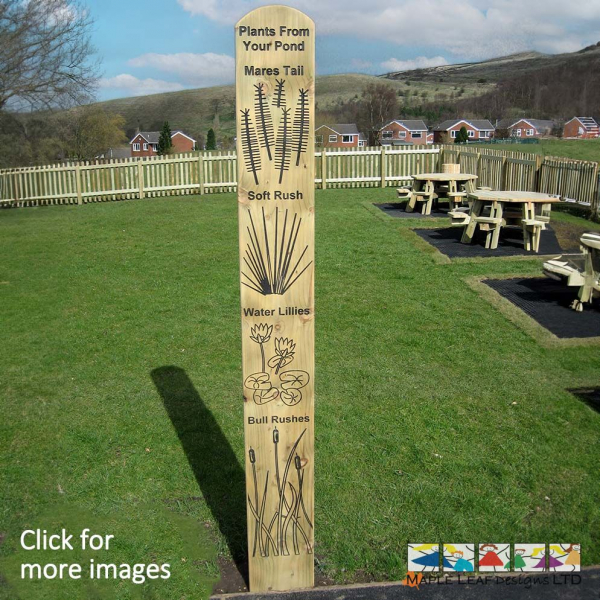 Plants Totem Pole by Maple Leaf Designs. The One-Stop Playground ...