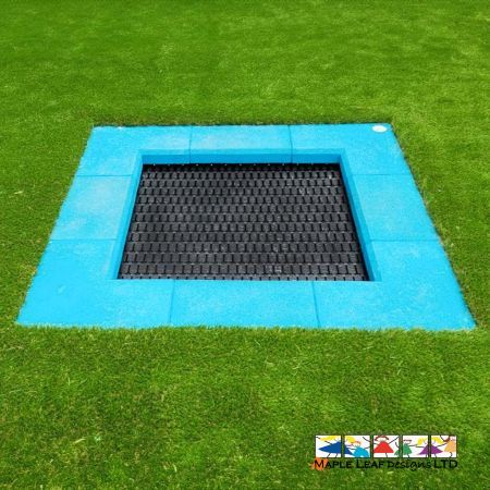 Sunken Trampoline by Maple Leaf Designs. The One-Stop Playground ...