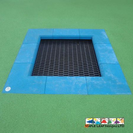 Sunken Trampoline by Maple Leaf Designs. The One-Stop Playground ...
