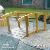 Timber Arched Bridge by Maple Leaf Designs. The One-Stop Playground ...