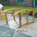 Timber Arched Bridge by Maple Leaf Designs. The One-Stop Playground ...