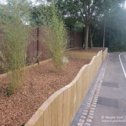 Timber Wave Top Fencing by Maple Leaf Designs. The One-Stop Playground ...