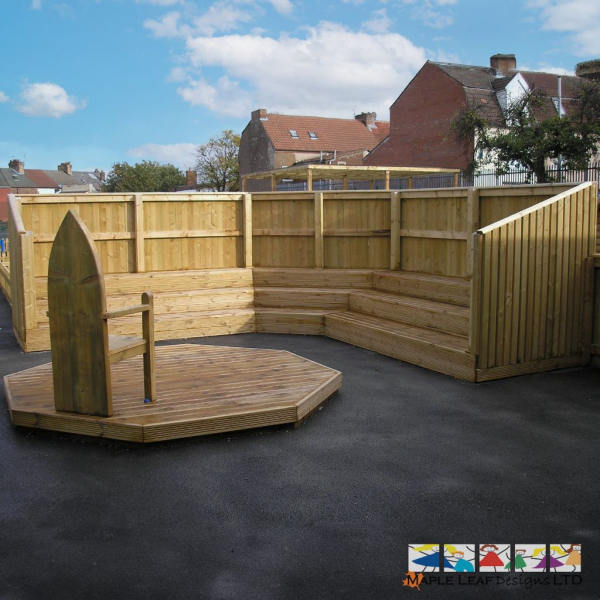 Octagonal Stage by Maple Leaf Designs. The One-Stop Playground ...