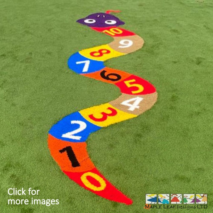 Artificial Grass Counting Snake by Maple Leaf Designs. The One-Stop ...