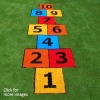 Artificial Grass Hopscotch by Maple Leaf Designs. The One-Stop ...