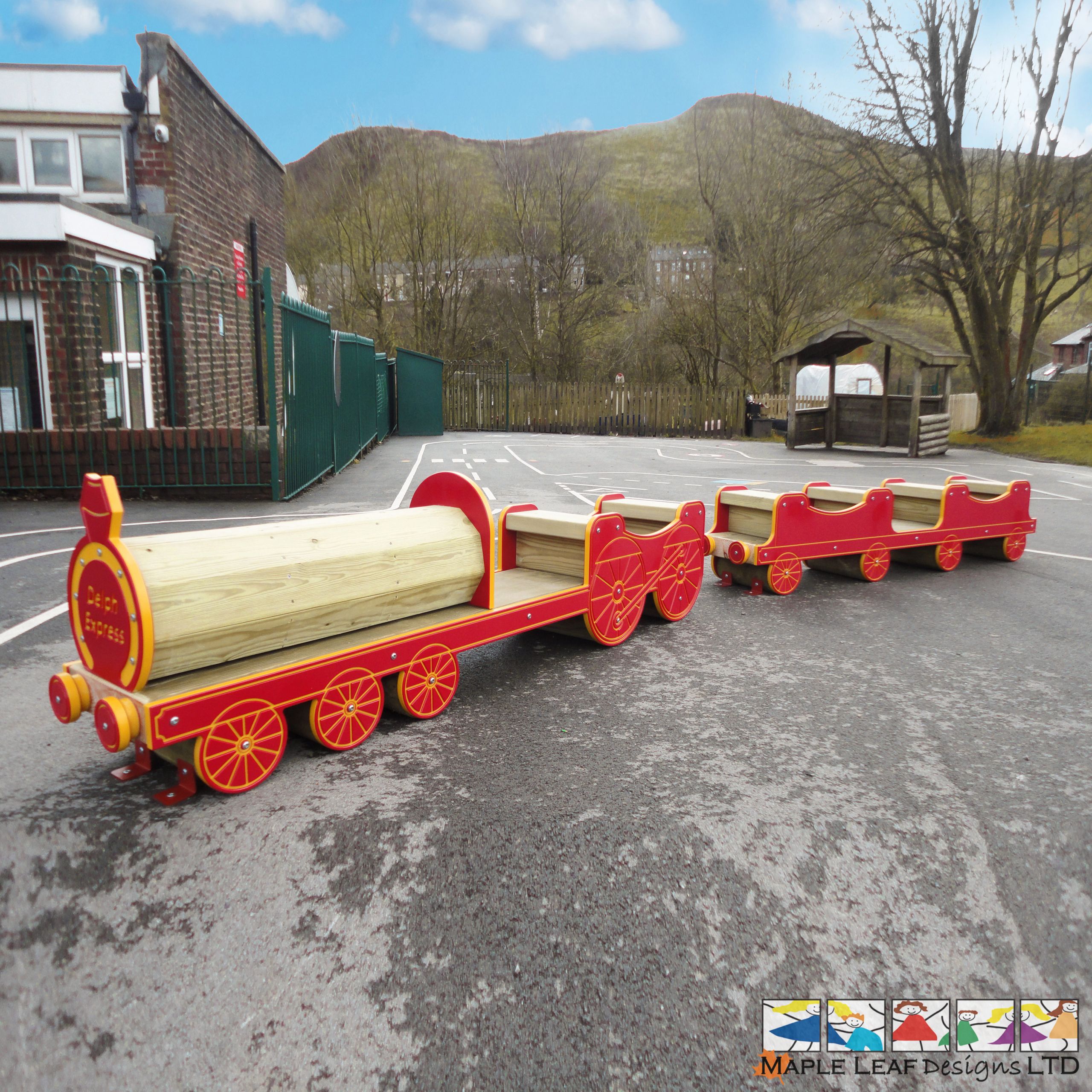 Basic Play Train by Maple Leaf Designs. The One-Stop Playground ...