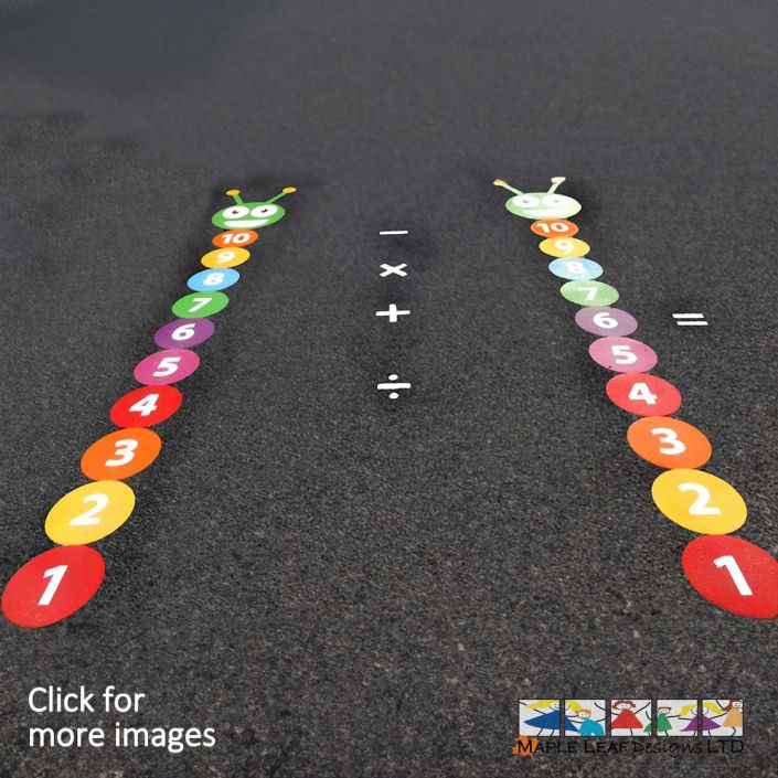 Counting Caterpillars by Maple Leaf Designs. The One-Stop Playground ...