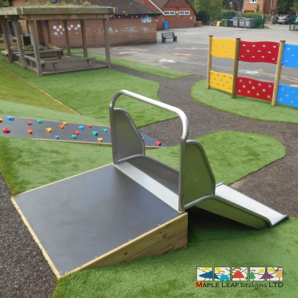 Embankment Slide by Maple Leaf Designs. The One-Stop Playground ...