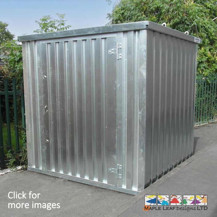 Galvanised Steel Storage Container by Maple Leaf Designs. The One-Stop ...