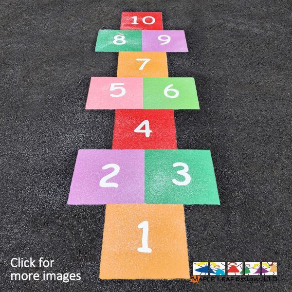 Hopscotch Solid Markings by Maple Leaf Designs. The One-Stop Playground ...