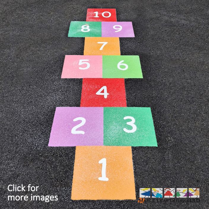 Hopscotch Solid Markings by Maple Leaf Designs. The One-Stop Playground ...