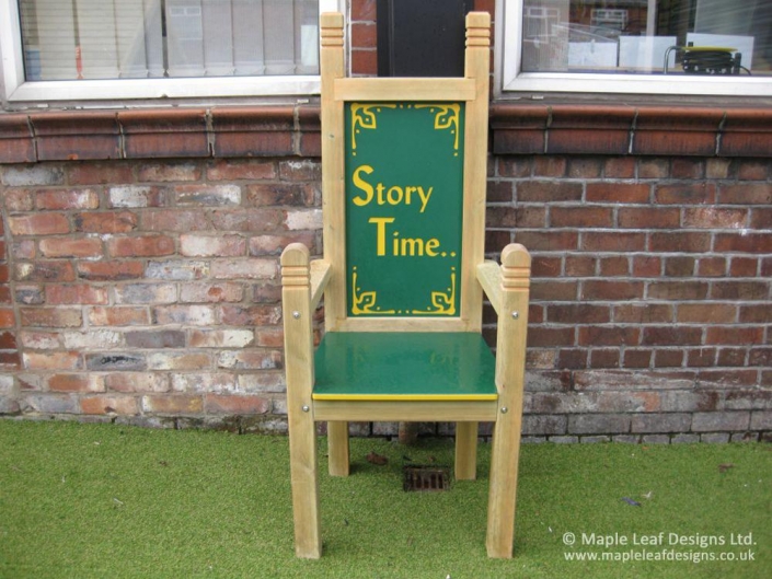 HDPE Storytelling Throne by Maple Leaf Designs. The One-Stop Playground ...
