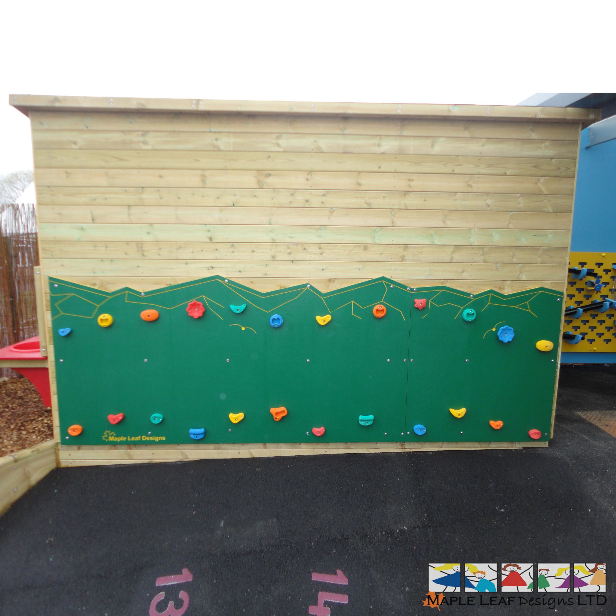 Traverse Walls for Playgrounds - Maple Leaf Designs Ltd.