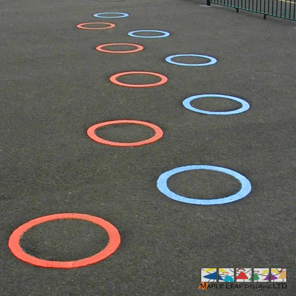 Jumping Circle Markings by Maple Leaf Designs. The One-Stop Playground ...