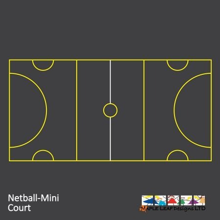 Ball Play Court Markings by Maple Leaf Designs. The One-Stop Playground ...