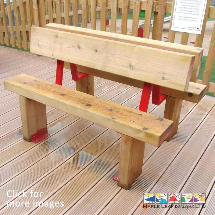 Oakdale Bench Seat by Maple Leaf Designs. The One-Stop Playground ...