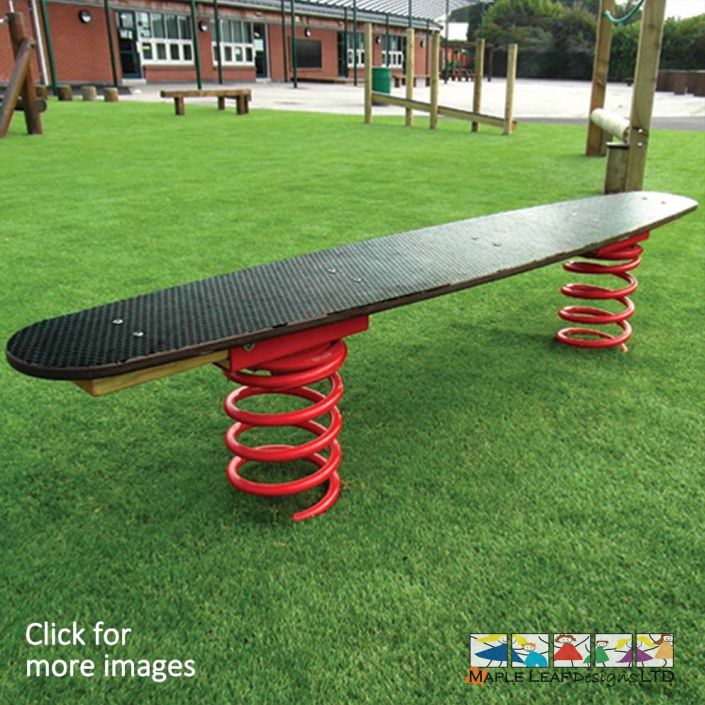 Spring Balance Beam by Maple Leaf Designs. The One-Stop Playground ...
