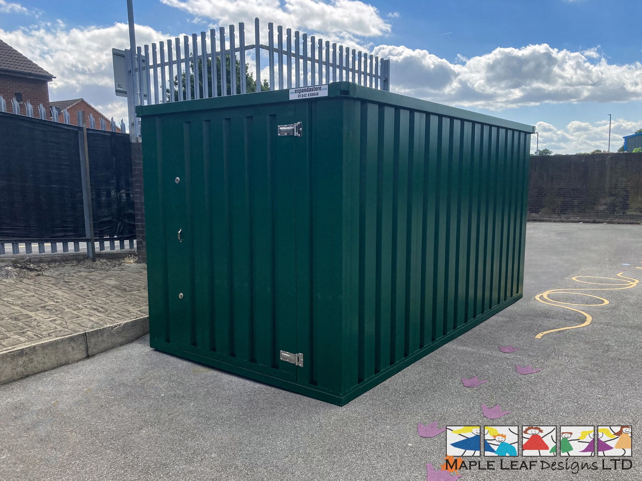 Powder Coated Steel Storage Container by Maple Leaf Designs. The One ...