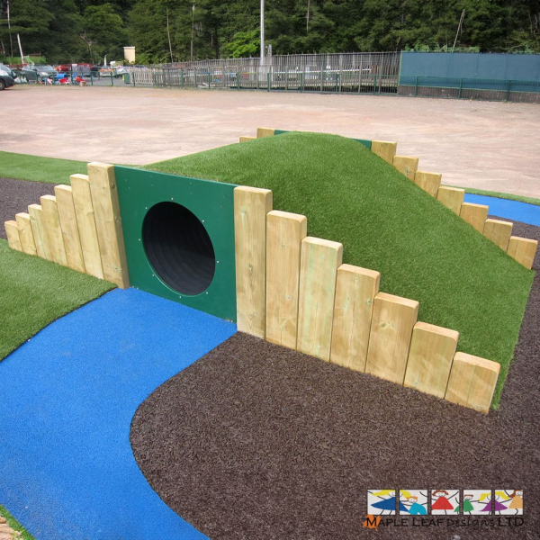 Tunnel Mound | Playground Tunnels - Maple Leaf Designs Ltd.