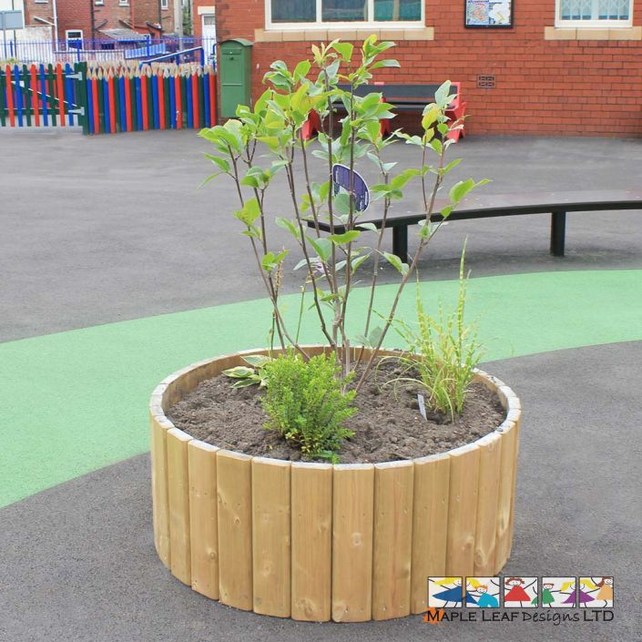 Circular Planter by Maple Leaf Designs. The One-Stop Playground ...