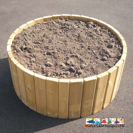 Circular Planter by Maple Leaf Designs. The One-Stop Playground ...