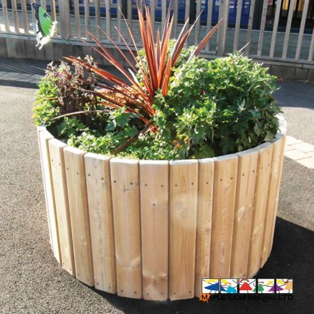 Circular Planter by Maple Leaf Designs. The One-Stop Playground ...