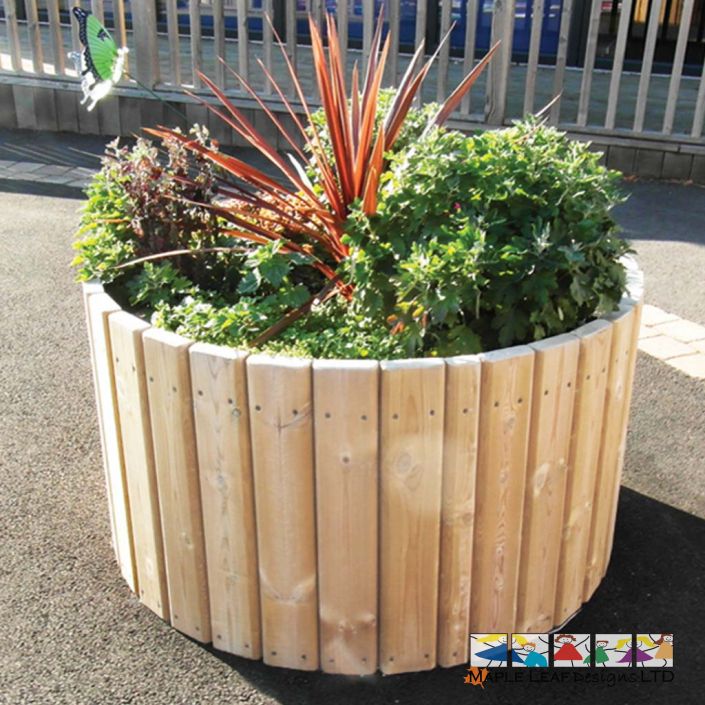 Circular Planter by Maple Leaf Designs. The One-Stop Playground ...