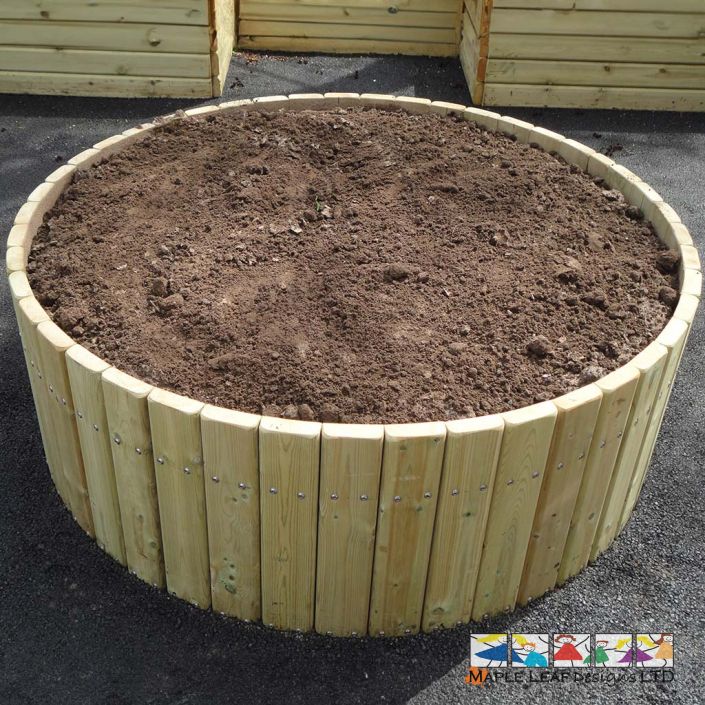 Circular Planter by Maple Leaf Designs. The One-Stop Playground ...
