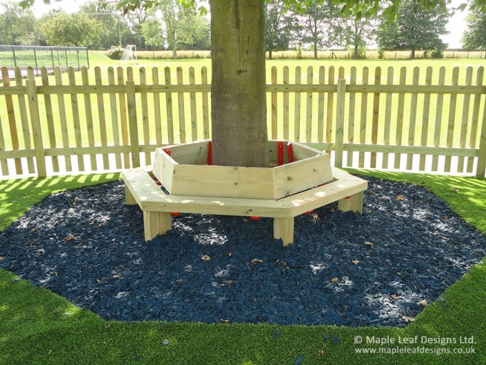 Timber Tree Seat by Maple Leaf Designs. The One-Stop Playground ...