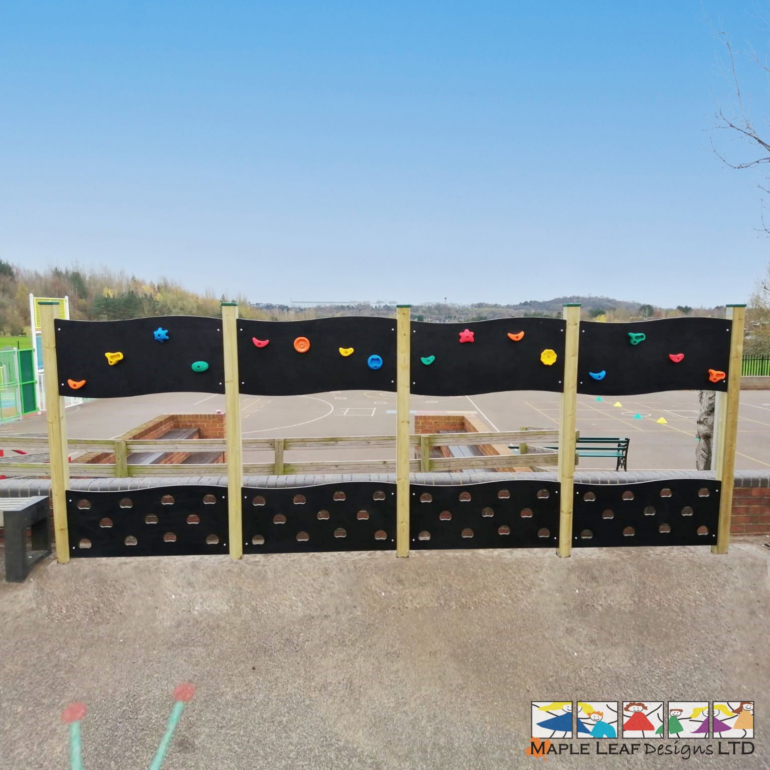 Traverse Walls for Playgrounds - Maple Leaf Designs Ltd.