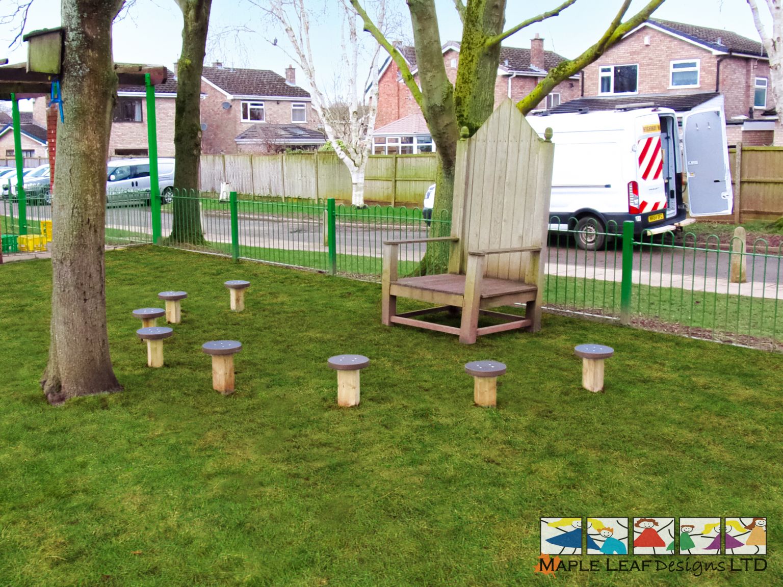 Stump Seats by Maple Leaf Designs. The One-Stop Playground Development ...