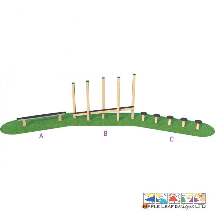 Trim Trail Set F by Maple Leaf Designs. The One-Stop Playground ...