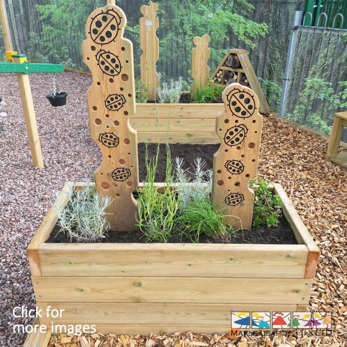 Bug World Totems with Planter by Maple Leaf Designs. The One-Stop ...