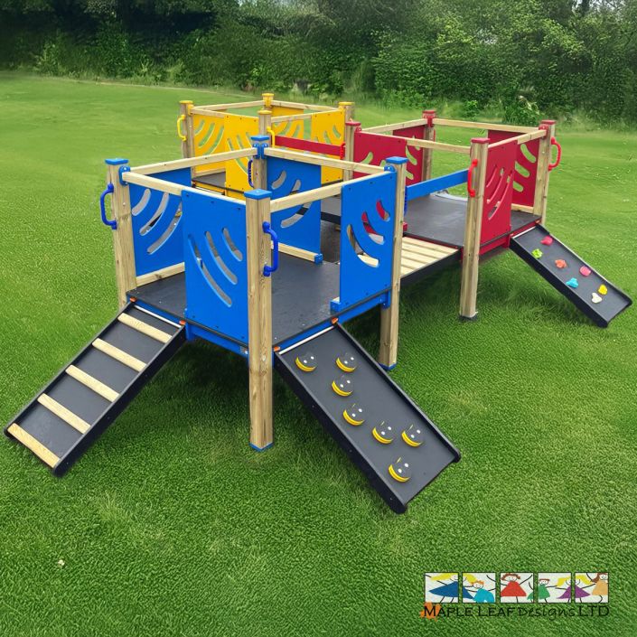 Jumbo Explore Play Tower | Acorn Range - Maple Leaf Designs Ltd