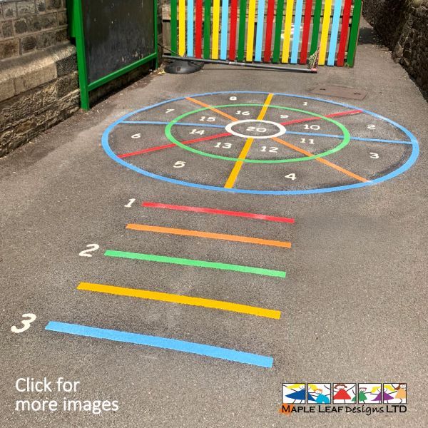 Bean Bag Throw Target Markings by Maple Leaf Designs. The One-Stop ...